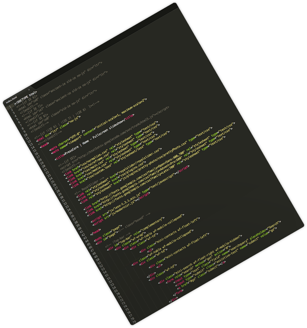 Convert PSD to HTML,Wordpress & Others - PSD2HTMLDEVELOPERS